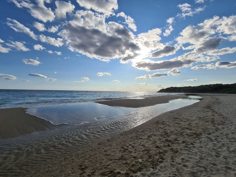 Beach of altafulla stock photo. Image of live, catalonia - 247587916