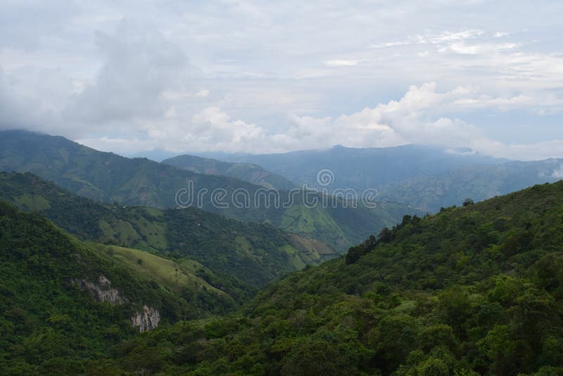 Mountains in Colombia stock photo. Image of coffee, outdoor - 95456424