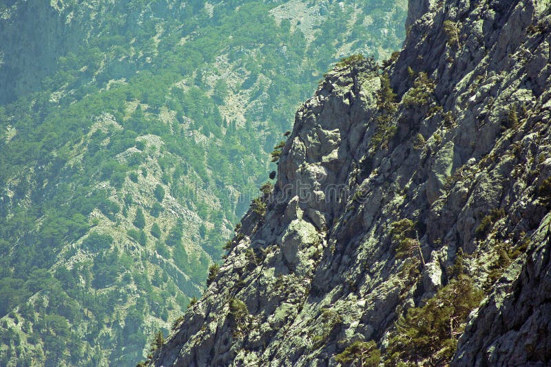 Mountains of Crete stock image. Image of green, tall, nature - 1135511