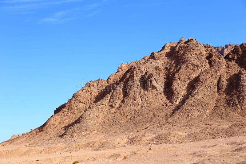 Mountains in Egypt stock photo. Image of hiking, hike - 36773608