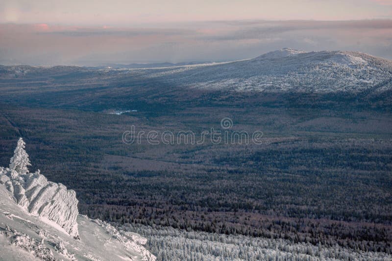 Mountains of the Far Taganay Stock Image - Image of taiga, nature ...