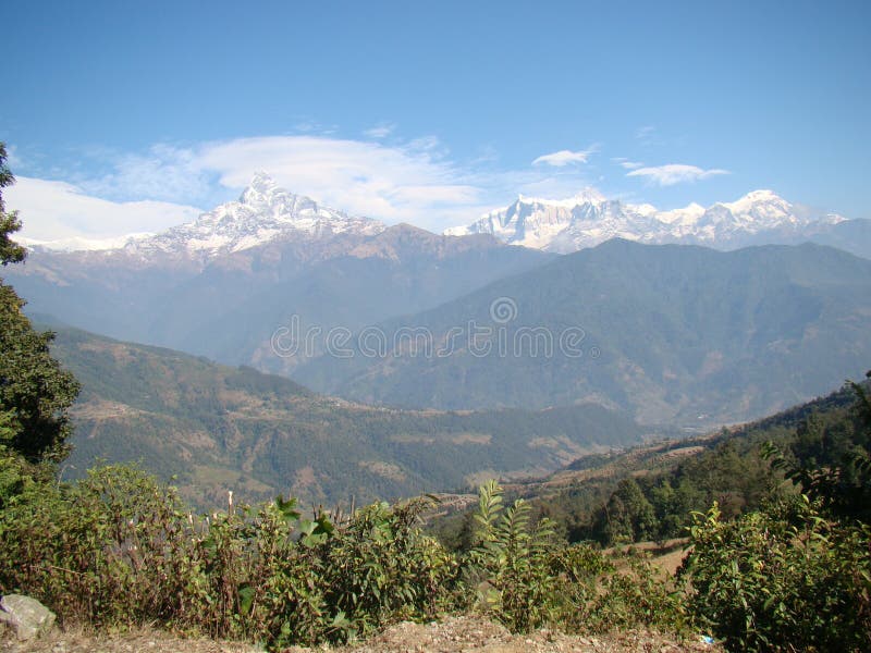 Mountains from Far stock image. Image of snowcapped, view - 48588277