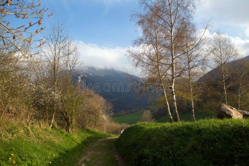 Mountains in French Pyrenees Stock Photo - Image of nature, french ...