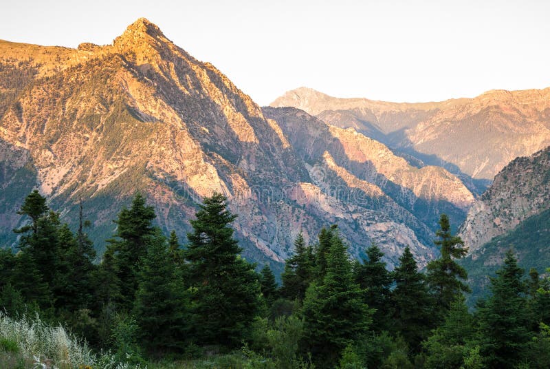 Mountains in Greece stock image. Image of europe, scenery - 60642457