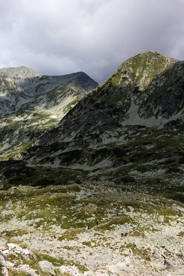 Mountains stock image. Image of cloudy, view, sand, mountains - 34291495