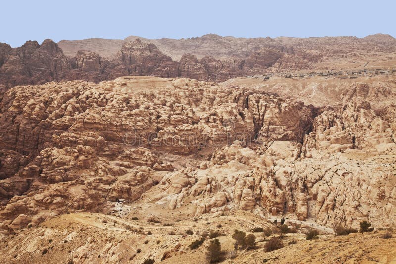 Mountains of Jordan stock photo. Image of rock, view - 38640016