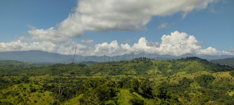 Mountains Landscape on the South Borneo Stock Photo - Image of tree ...
