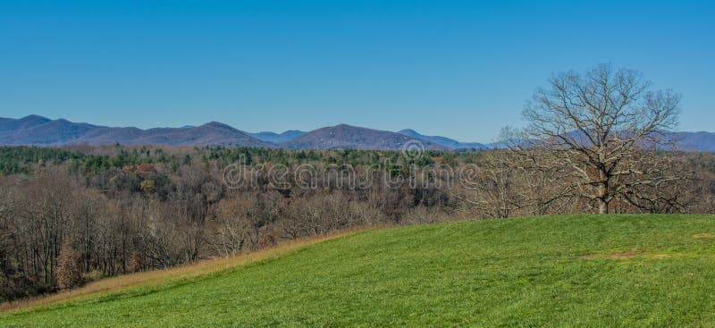 Mountains stock image. Image of tree, landscape, point - 62636791