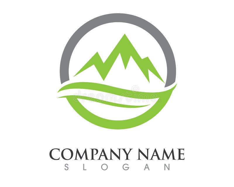 Mountains Logo stock illustration. Illustration of insurance - 103382439