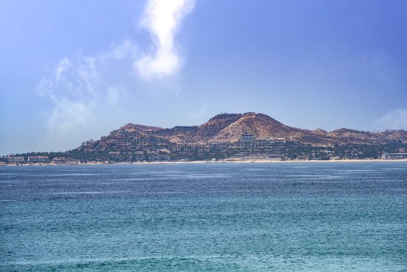Mountains in Los Cabos, Mexico Stock Photo - Image of coastline, shore ...