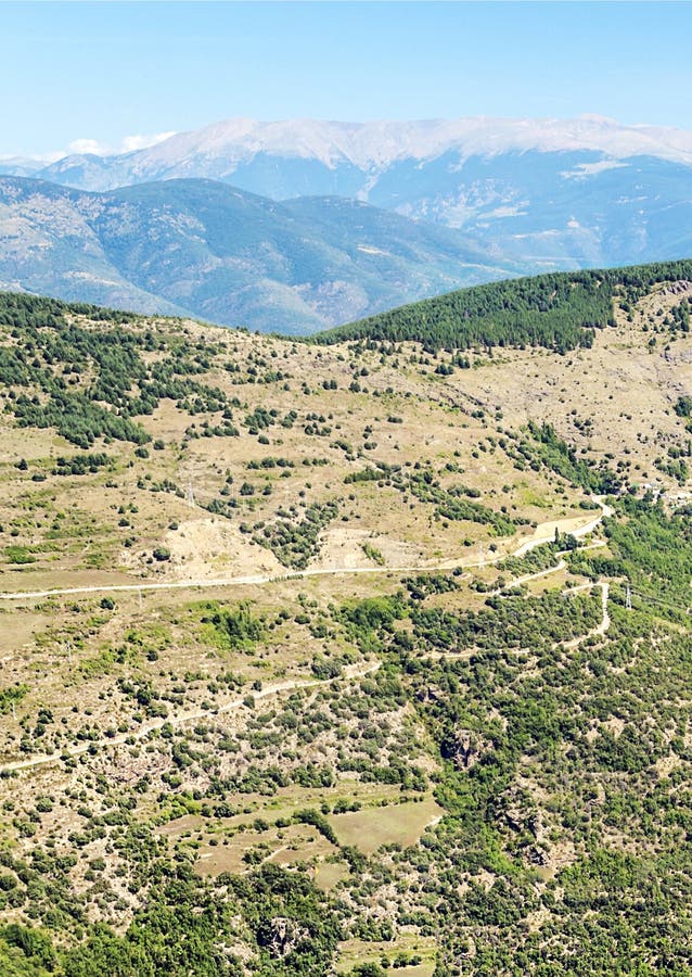 Mountains of the Pyrennes stock photo. Image of green - 192586684