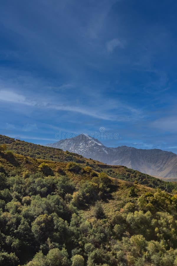 Mountains in the Republic of North Ossetia-Alania Stock Photo - Image ...