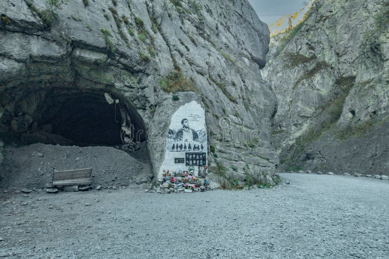 Mountains in the Republic of North Ossetia-Alania Editorial Photography ...