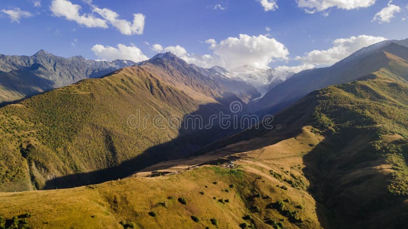 Mountains in the Republic of North Ossetia-Alania Stock Image - Image ...