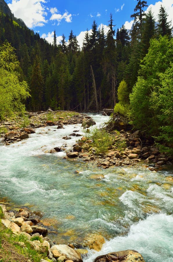 Mountains river stock image. Image of beauty, nature - 36869601