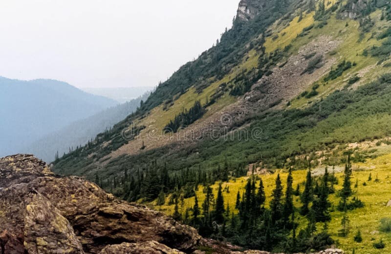 Mountains of the Sayans. the Nature of the Mountains is Sayan Stock ...