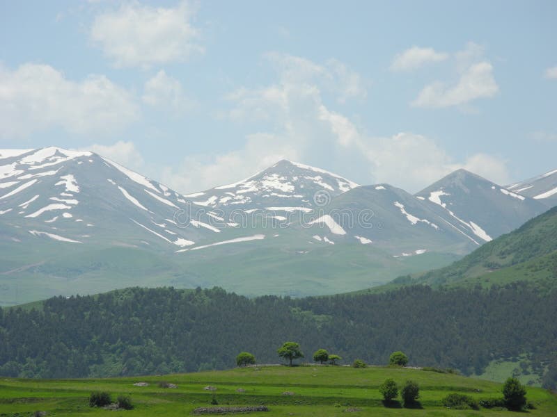The mountains stock photo. Image of plain, taurus, snow - 62802672