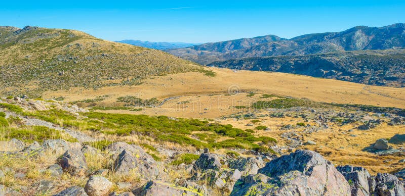 Mountains of a Spanish Natural Park in Sunlight Stock Photo - Image of ...