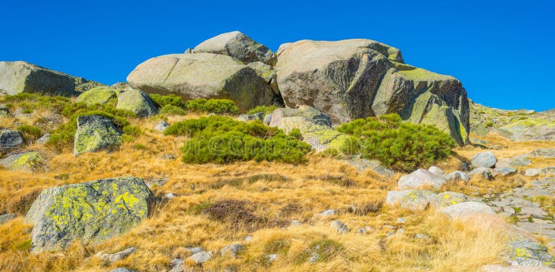 Mountains of a Spanish Natural Park in Sunlight Stock Photo - Image of ...