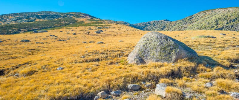 Mountains of a Spanish Natural Park in Sunlight Stock Photo - Image of ...