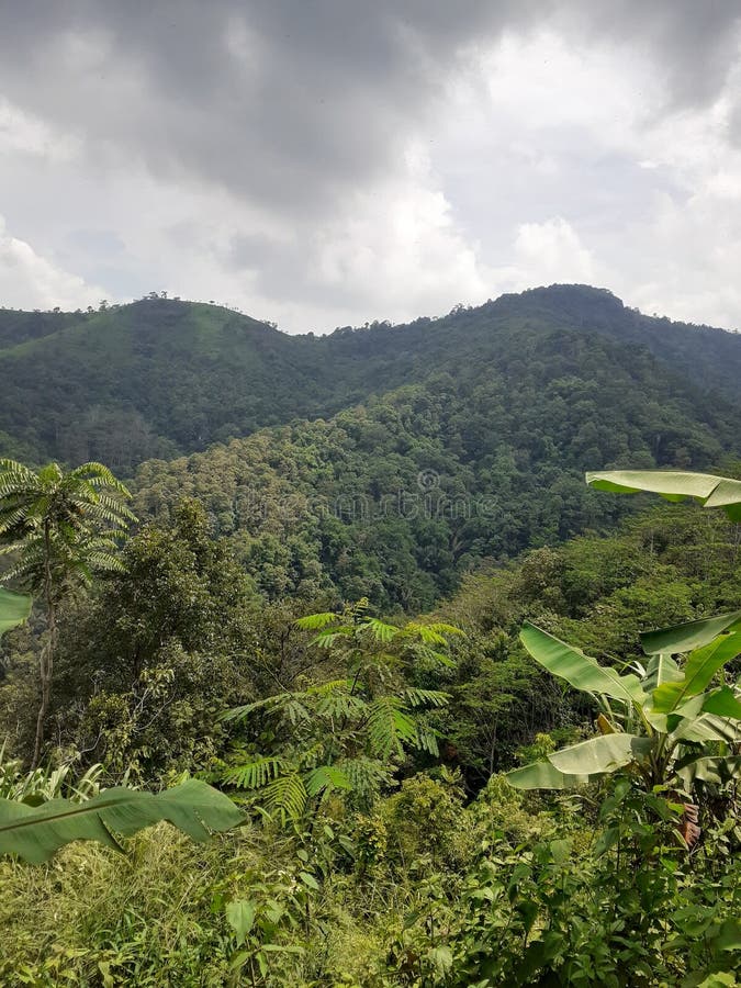 Mountains in Sumedang, Indonesia Stock Photo - Image of mountains ...