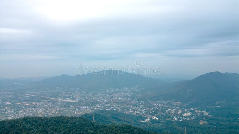 A Mountains in Tai Mo Shan Country Park. Dec 22 2023 Stock Photo ...