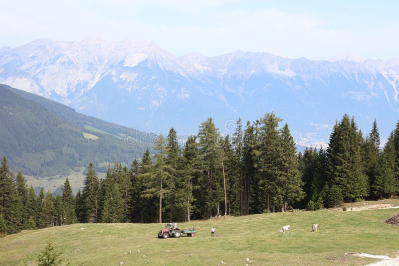 Mountains in Tirol stock photo. Image of mountain, tirol - 130823934