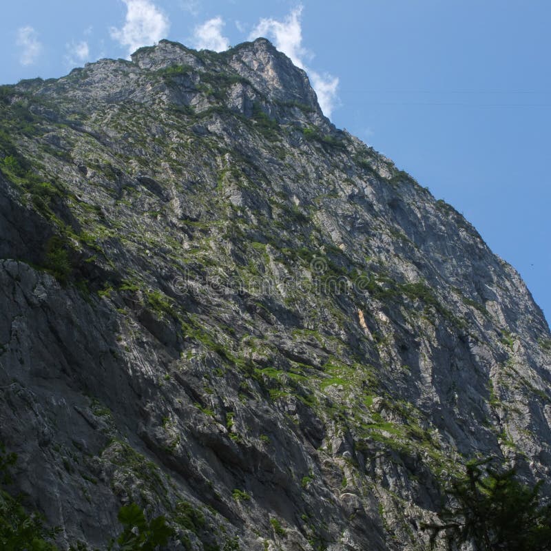 Mountains stock photo. Image of climb, houses, mountains - 71806932