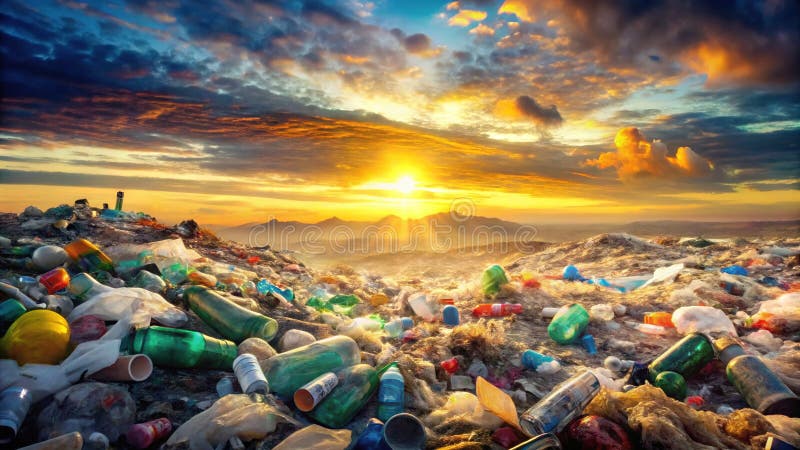 Mountains of Trash a Visual Representation of the Global Landfill ...