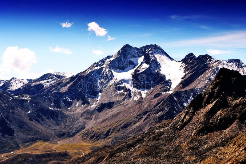 Mountains without Vegetation Stock Image - Image of stones, natural ...