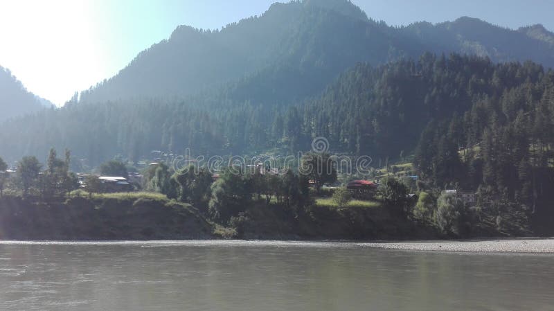 Neelum River stock photo. Image of river, view, neelum - 102727538