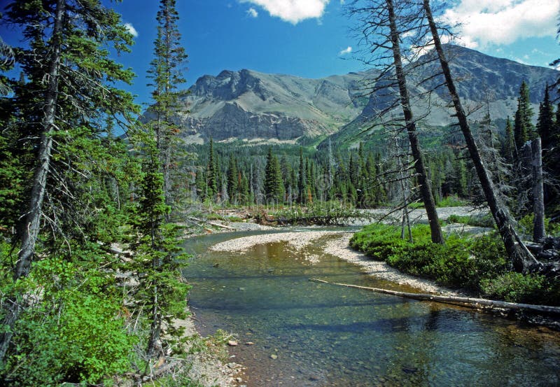 Mountains and water stock image. Image of national, wild - 18305853