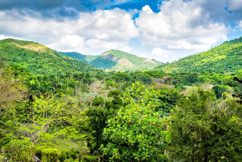 Mountains in western Cuba stock image. Image of beautiful - 70903803