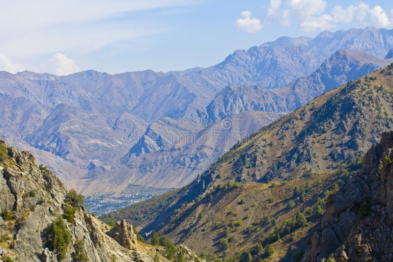 Mountains, Western Tien Shan, Stock Image - Image of tien, asia: 16495215