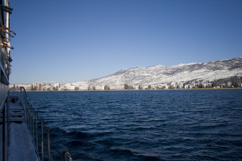 Mountains on the winter stock image. Image of houses - 49915051
