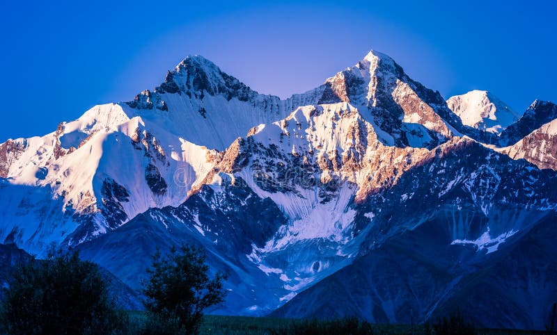 Mountains in Xinjiang,China Stock Image - Image of beauty, scenery ...