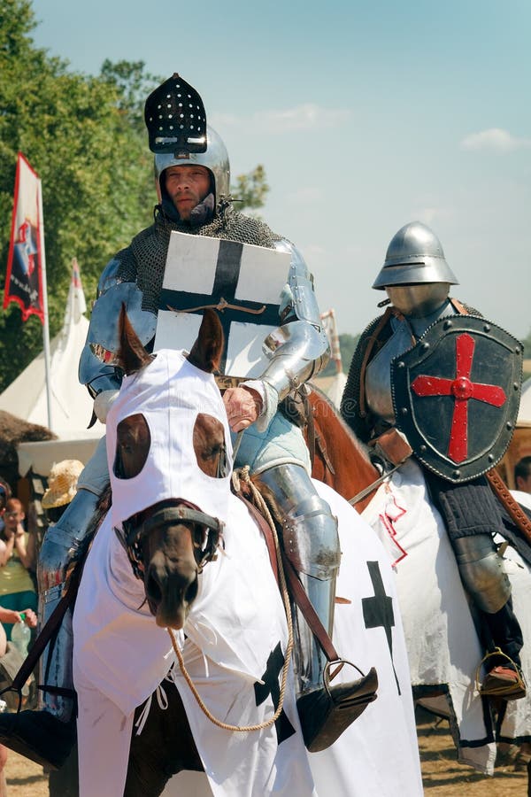 Mounted Knights at Grunwald Editorial Photography - Image of armored ...