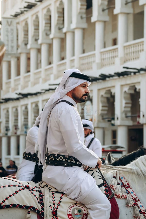 Mounted Police in Doha, Qatar Editorial Image - Image of authority ...