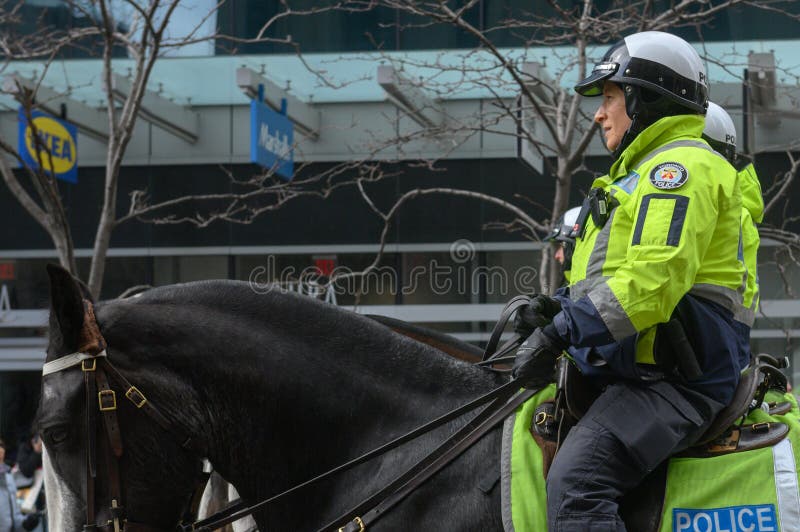 Mounted Police Patrol in Toronto Editorial Image - Image of america ... Mounted Police Patrol in Toronto Editorial Image - Image of america ...