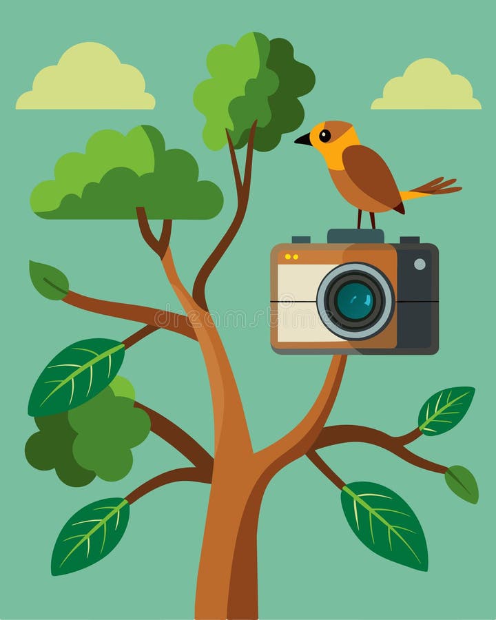 Mounted on a Sy Tree Branch a Solarpowered Camera Captures the Movement ...