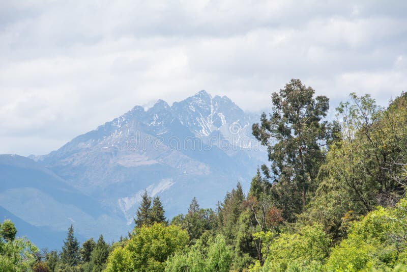 Mountian at view from park stock photo. Image of alps - 125448580