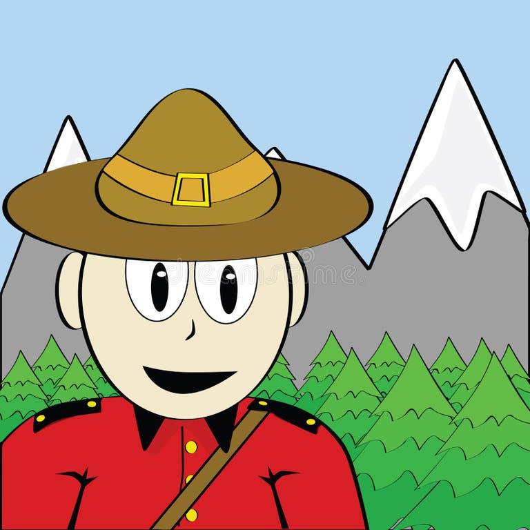 Canadian Mountie Stock Illustrations – 351 Canadian Mountie Stock ...