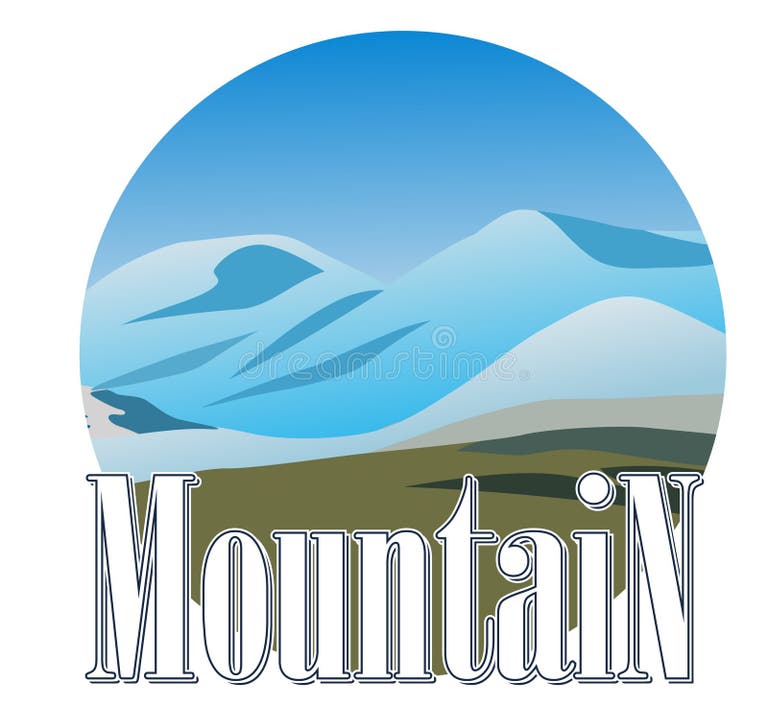 Mountine icon stock vector. Illustration of hill, name - 16911287