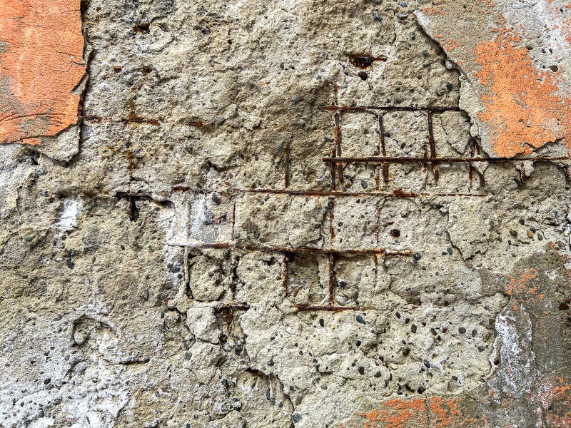 Mounting Defect on the Wall Stock Photo - Image of mounting, insides ...