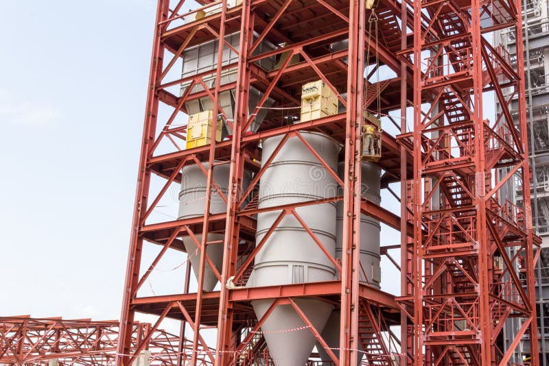 Mounting parts stock image. Image of metal, russia, beams - 54690893