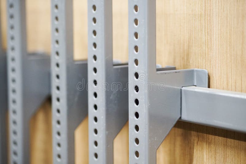 Mounting on Racks for the Item Stock Photo - Image of network ...