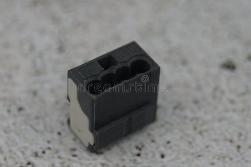 Mounting the Terminals for the Wires Stock Image - Image of electricity ...