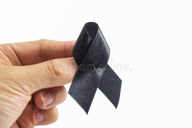 Mourn ribbon stock photo. Image of ribbon, sign, remembrance - 79143052