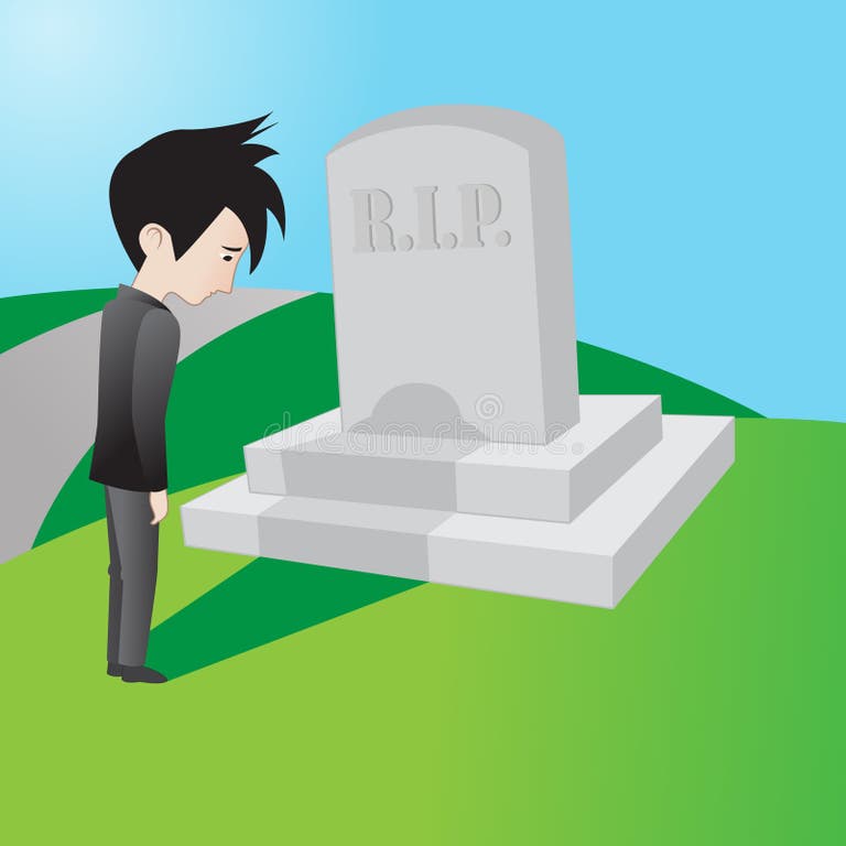 Man Mourning Stock Illustrations – 1,907 Man Mourning Stock ...