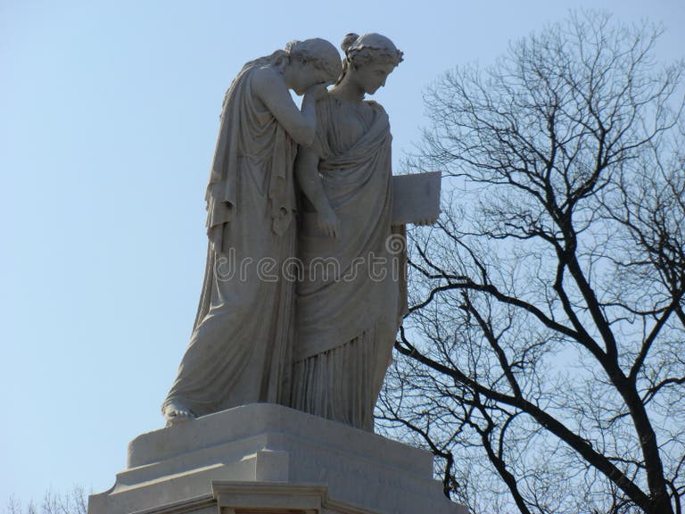 Mourning Ladies Statue, Washington DC. Editorial Photography - Image of ...